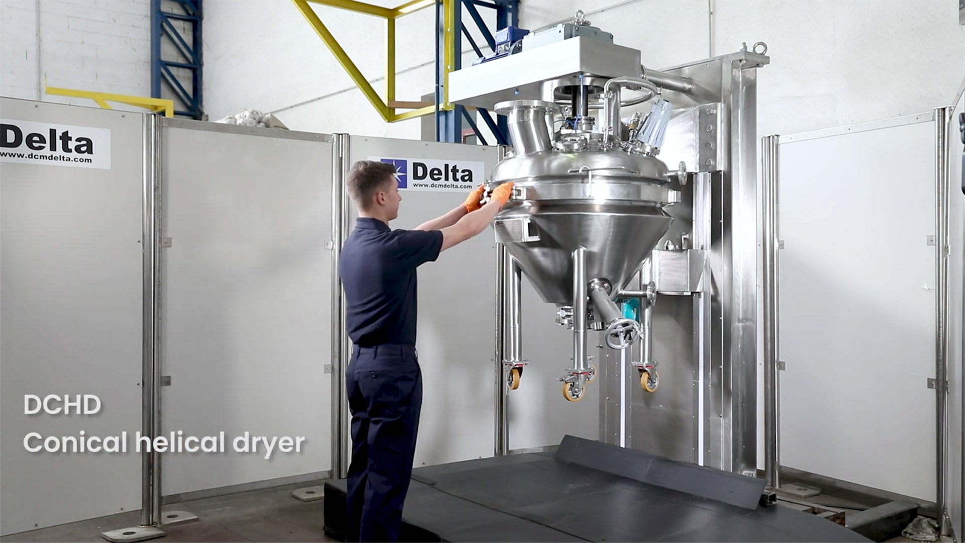 Conical Vacuum Dryer for pharma and chemical industries