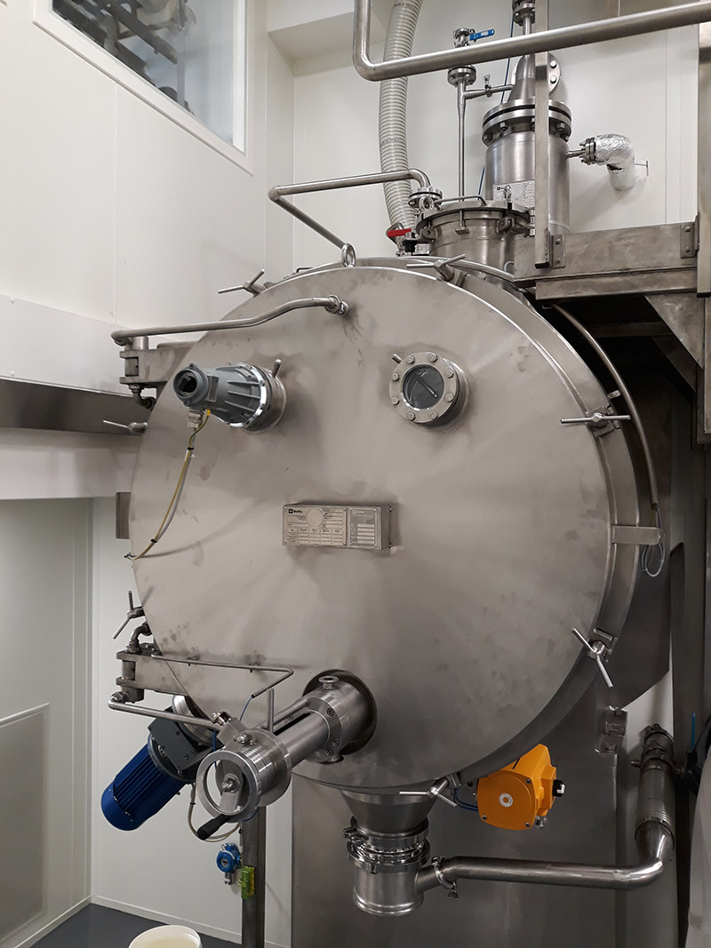 Horizontal Paddle Dryer Is the highest volume agitated batch vacuum dryer